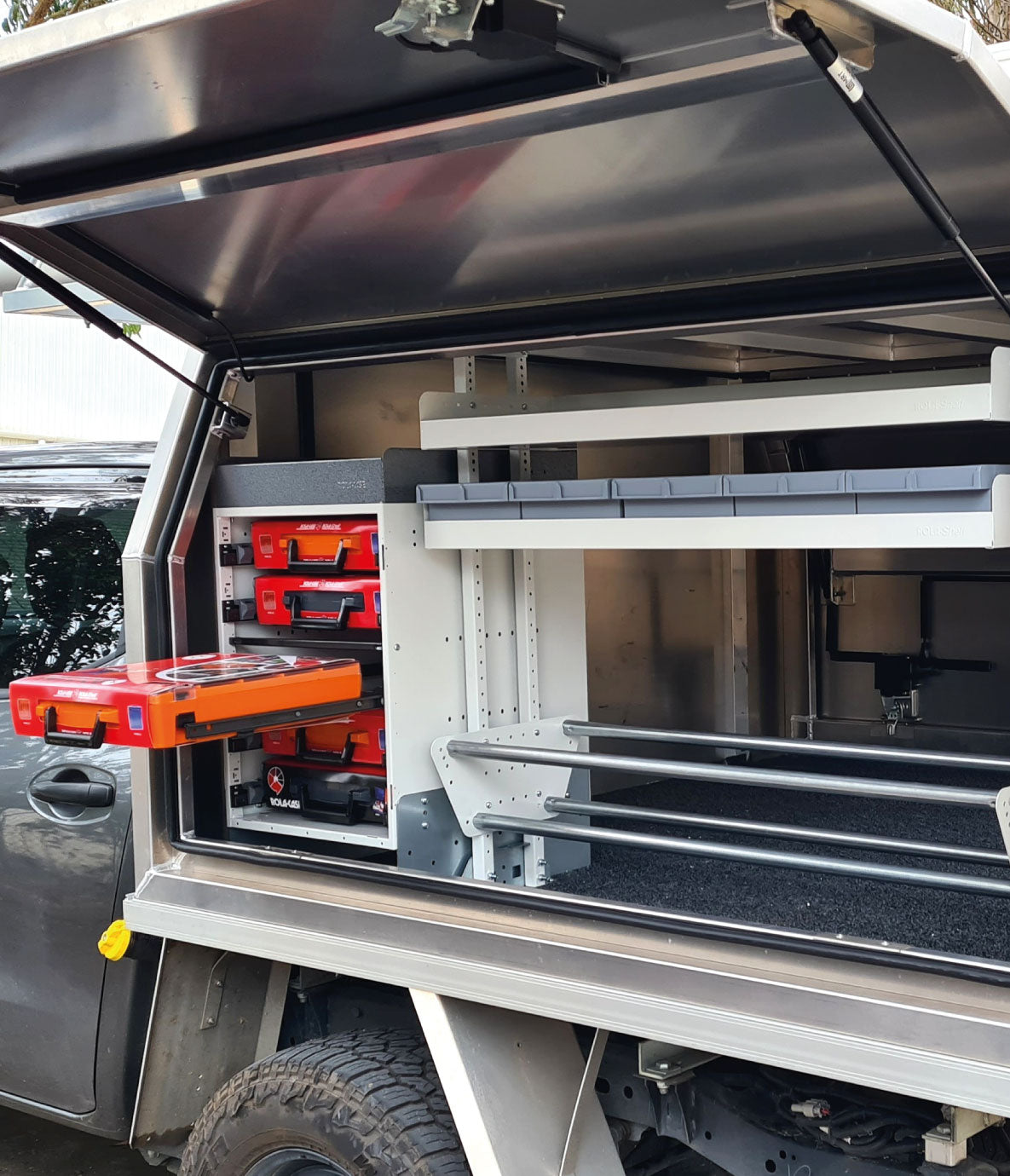 Ford Transit Custom Van Storage Solutions | Rola Case